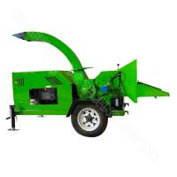 China Electric Farm Machinery Implements Crushed Drum Wood Chipper Shredder ODM for sale