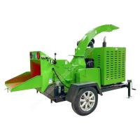 China Diesel Farm Machinery Implements Tree Branch Wood Cindustrial Chipper Shredder for sale