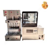 China 3KW Industrial Food Machines Conical Pizza Former Machine Edible Waffle Cup Maker for sale