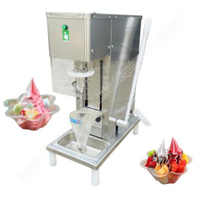China Swirl Drill Gelato Mixer Yogurt Ice Cream Mixture Machine 110V 750W for sale