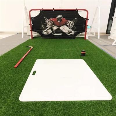 China Anti Abrasion Plastic Ice Hockey Training Aidsoff UHMWPE Puck Board Shooting Pad for sale