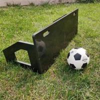 China Football Training Equipment Foldable Polyethylene Plastic Soccer Rebounder Wall for sale