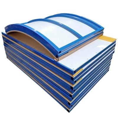 China HDPE Plastic Floorball Barrier Dasher Boards System For Skating Rink Accessories for sale