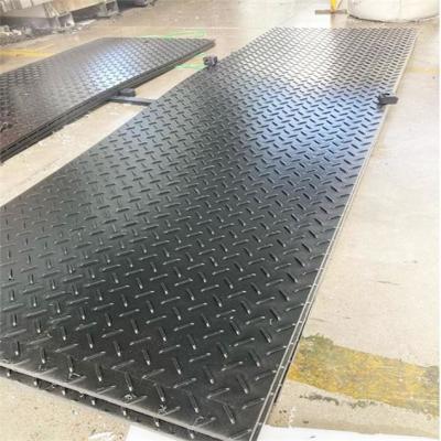 China Customized HDPE Plastic Oil Field Truck Track Road Roadways Mat For Excavators for sale