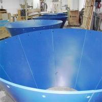 China Wear Resistant Carriage Coal Bunker Silo Ultra High Molecular Weight Polyethylene Liner for sale