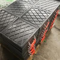 China Crane Mats HDPE Outrigger Pads Polyethylene Plastic Load Distribution Pad for sale