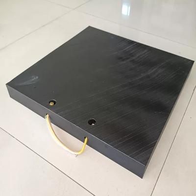 China Customized Square Crane Outrigger Pads HDPE Outrigger Pads Plastic Spacer Block for sale