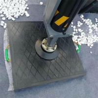 China 500x500mm HDPE Safety Outrigger Pad Area Stabilizer Leg Pads Crane Foot Pads for sale