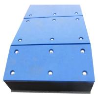 China UHMWPE Dock Fender Face Pad Polyethylene Plastic Board Panel For Marine Fender for sale