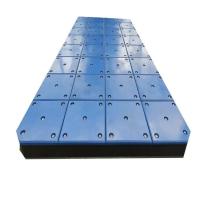 China Resist Impact UHMWPE Arch Marine Fender Facing Panels For Sea Port Construction for sale