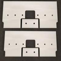 China Plastic Machined Parts UHMWPE Drag Conveyor Flights Pad Slippery Scraper for sale