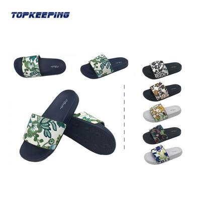 China Summer Flat EVA Sole Sliders Footwear Slide Slipper For Lady for sale