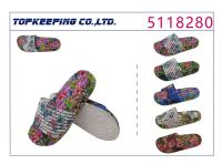 China Cozy Comfortable Women Soft Slipper Eva Sole Lightweight Sandal for sale