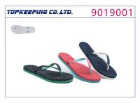 China Soft Casual PE Slipper Flip Flop Beach Foot Wear For Woman for sale