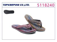 China Custom Logo Retro Flip Flop Sandals Male Slide Slipper EVA Sole for sale