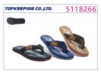China Summer Men Rubber Slipper Reef Anti Bacterial Thong SLipper EVA for sale