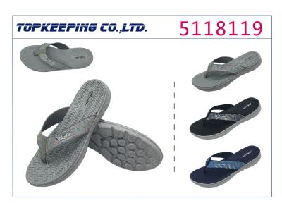 China Summer Outdoor PVC Fabric Sports Flip Flop Shoes For Man for sale