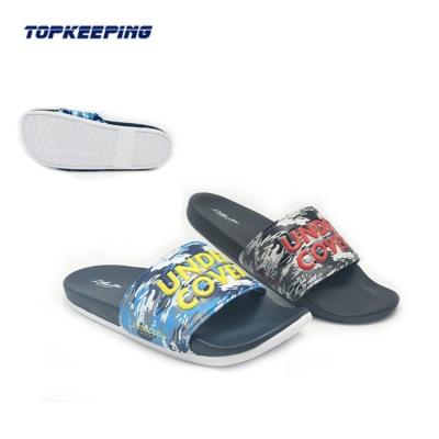 China Summer Flat Male Eva Adult Sliders Man Casual Beach Slipper for sale
