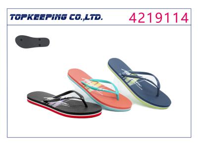 China Fancy Lady PE Sole Slipper Cute Flip Flop Cartoon for sale