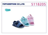 China Canvas Kids Eva Sandals Child Little Girl Toddler Sandal for sale
