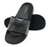 China Outdoor Female Lady Daily Eva Black Slippers Womens for sale