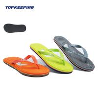 China Light Weight Beach EVA Flip Flop Beach Walk PVC Slippers Man for sale