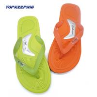 China Light Weight Beach EVA Flip Flop Beach Walk PVC Slippers Man for sale