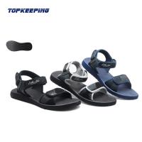 China Man Sports Summer Outdoor Sandal Shoes Black Flat Sandal for sale