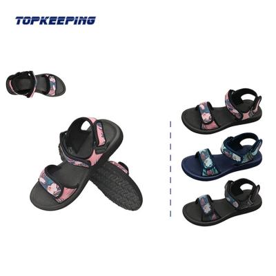 China Summer Comfortable Private Label Designer Beach Woman Shoes Flat Sandal for sale