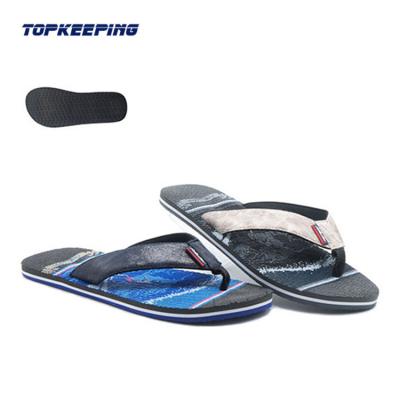 China Outdoor Men Rubber Slipper for sale