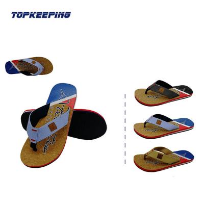 China Beach Men Rubber Slipper for sale