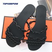 China New Summer Ladies Flip Flop Slippers Private Label for sale