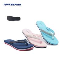 China Trending Lady Beach Flip Flop EVA Flower Flip Flop Summer for sale