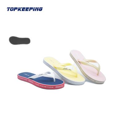 China Fashion Ladies Flip Flop PVC EVA Outdoor Beach for sale