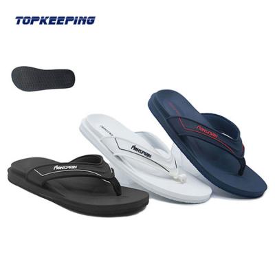 China Sport Men Rubber Slipper Rubber EVA Soft PU Outsole Flip Flop for sale