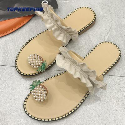 China Outdoor Jelly Slippers Womens Summer Woman Shoes New Sequin for sale