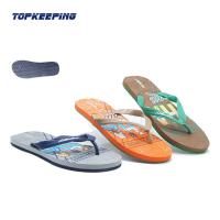 China Print Men EVA Beach Slipper PVC Herringbone Slipper Flip Flop for sale