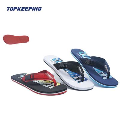 China Big Logo Trendy Eva Flip Flop Soft Flip Flop For Man Athletic for sale
