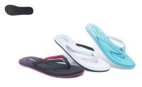 China Rubber EVA Women Slipper light Lady plain Flip Flop for beach for sale