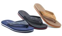 China Rubber EVA Thick Sole Flip Flops Mens Designer Slippers Size 13 for sale