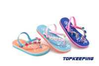China Summer Kids Beach Sandals Girl Flip Flop Kid EVA Sole for sale