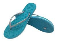 China Plain Color Ladies Rubber Slipper EVA Casual Basic Flip Flop for sale