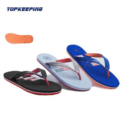 China Plain Color EVA Casual Basic Flip Flop For Women for sale