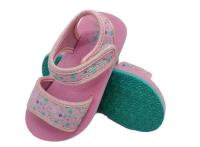 China Pink Little Girls Slippers Cut Soft EVA Sole Sandal for sale