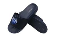 China Summer Nude Black Mens Black Slippers Brand Design for sale
