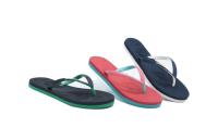 China Soft Casual PE Slipper Flip Flop Beach Foot Wear For Woman for sale