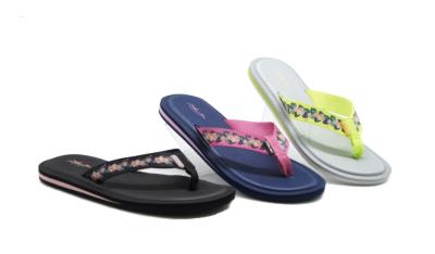 China Custom Rubber Ladies Rubber Slipper EVA Classic Flip Flops For Woman for sale