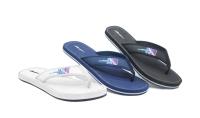 China Fashion Mens Rubber Bottom Slippers EVA Simple Beach Flip Flop for sale