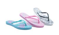China Rhinestone Women PE Slipper Cushion Shoes Summer for sale