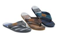 China Outdoor Soft Rubber Slippers Reef EVA Soft Sole Flip Flops Mens for sale